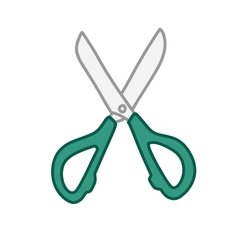 はさみ – イラストせんせい|使いやすいフリー素材集