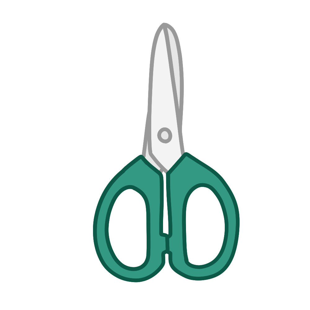 はさみ(閉) – イラストせんせい|使いやすいフリー素材集